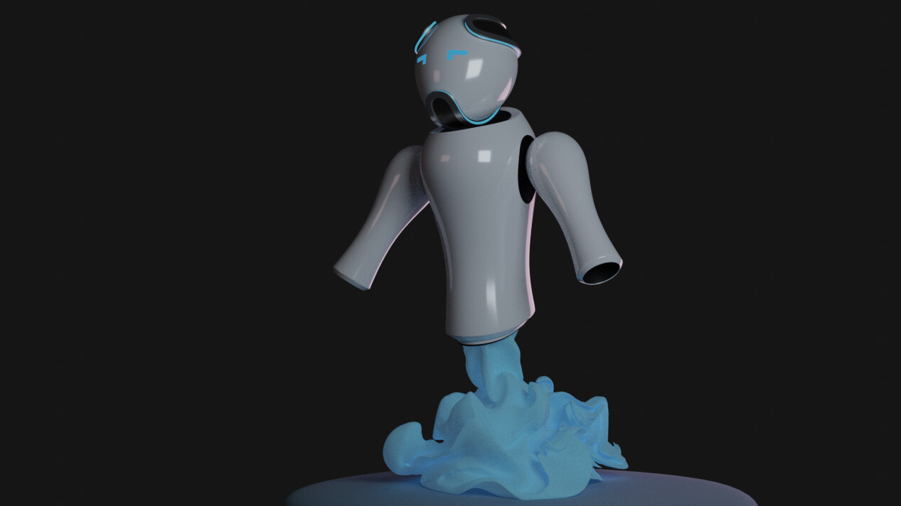 ArtStation - Flying robot design