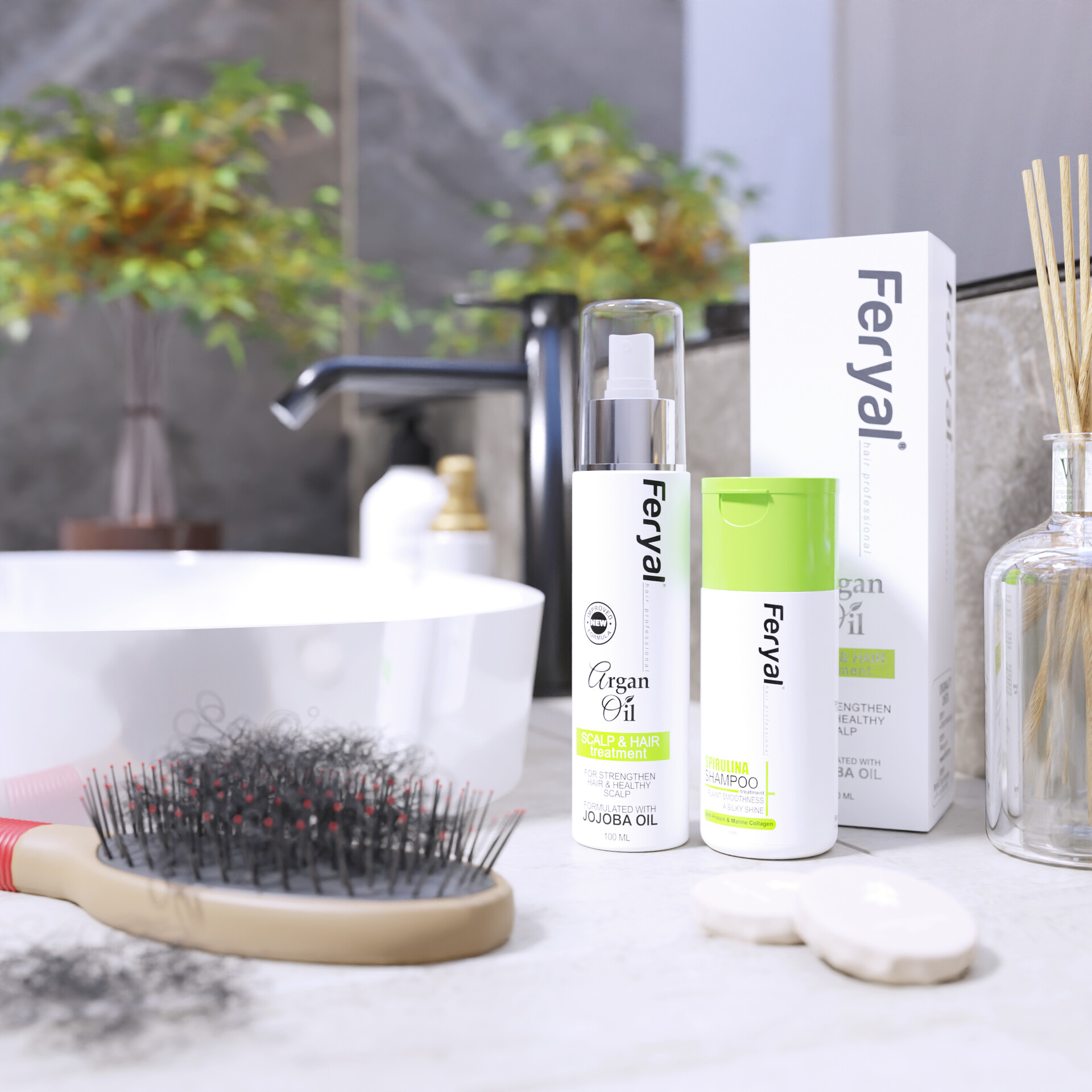 ArtStation - Feryal Hair Solutions