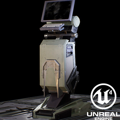 ArtStation - Sci-Fi Console