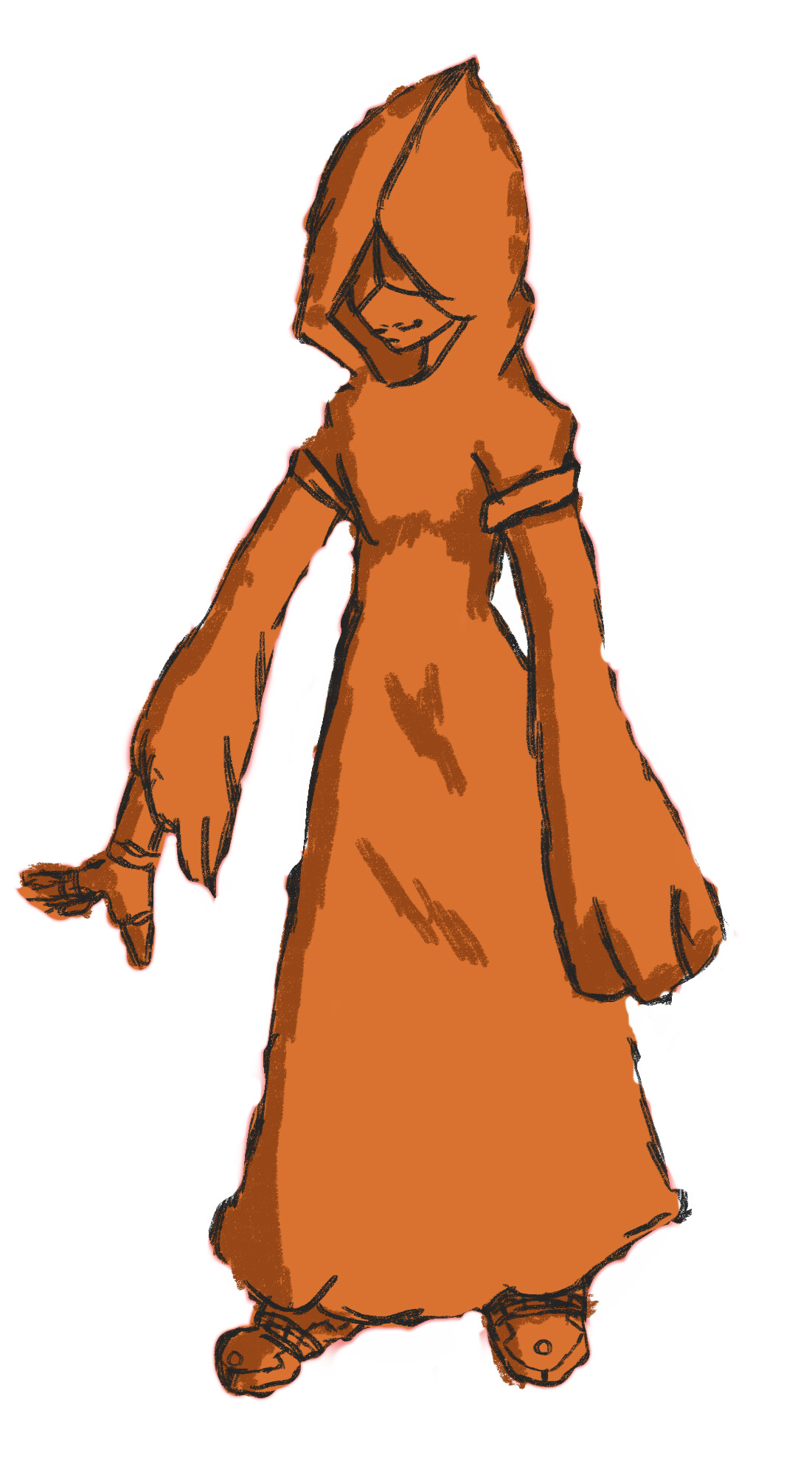 ArtStation - Concept art Sketch - cult leader