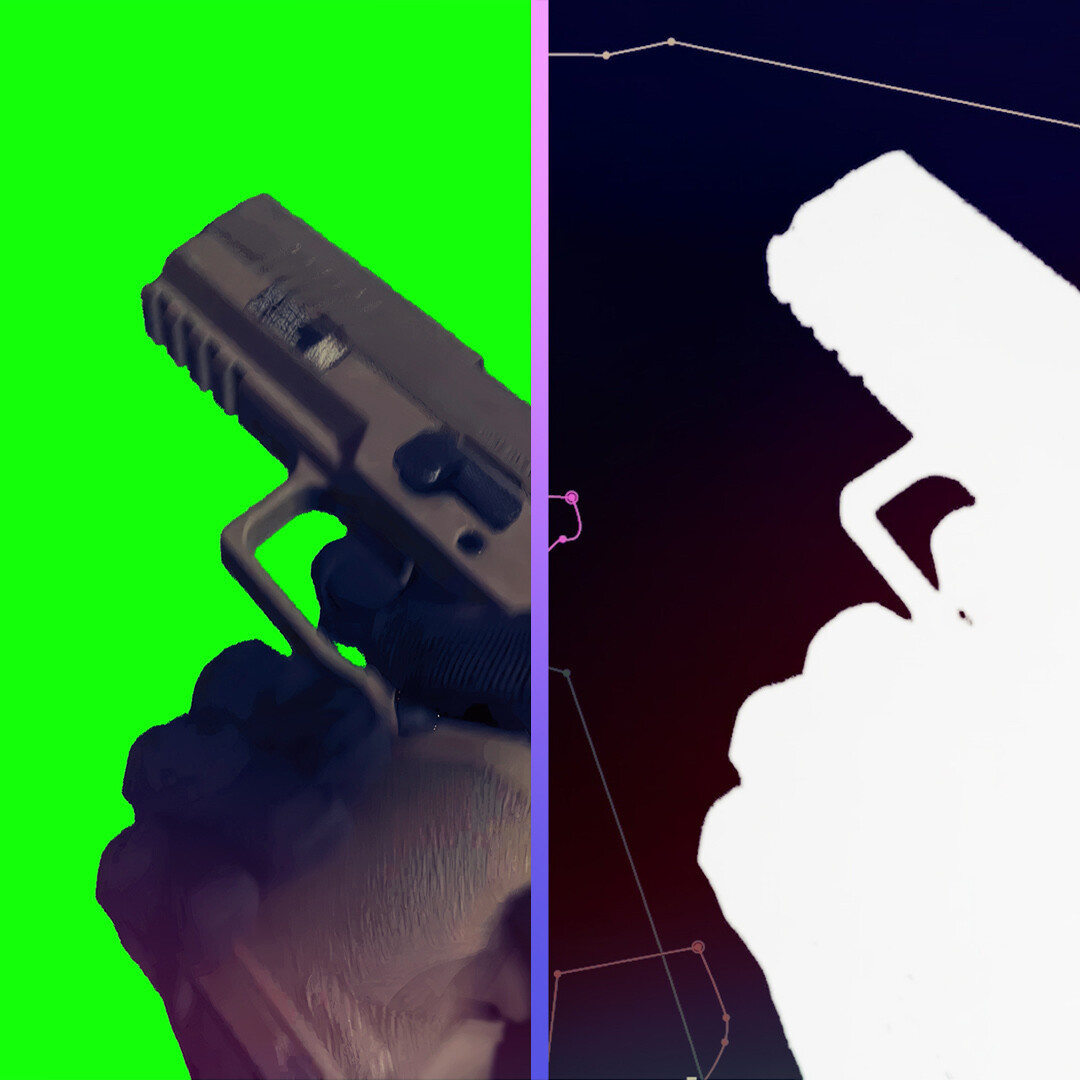 ArtStation - COD: Modern Warfare - M19 Shooting (Green Screen)