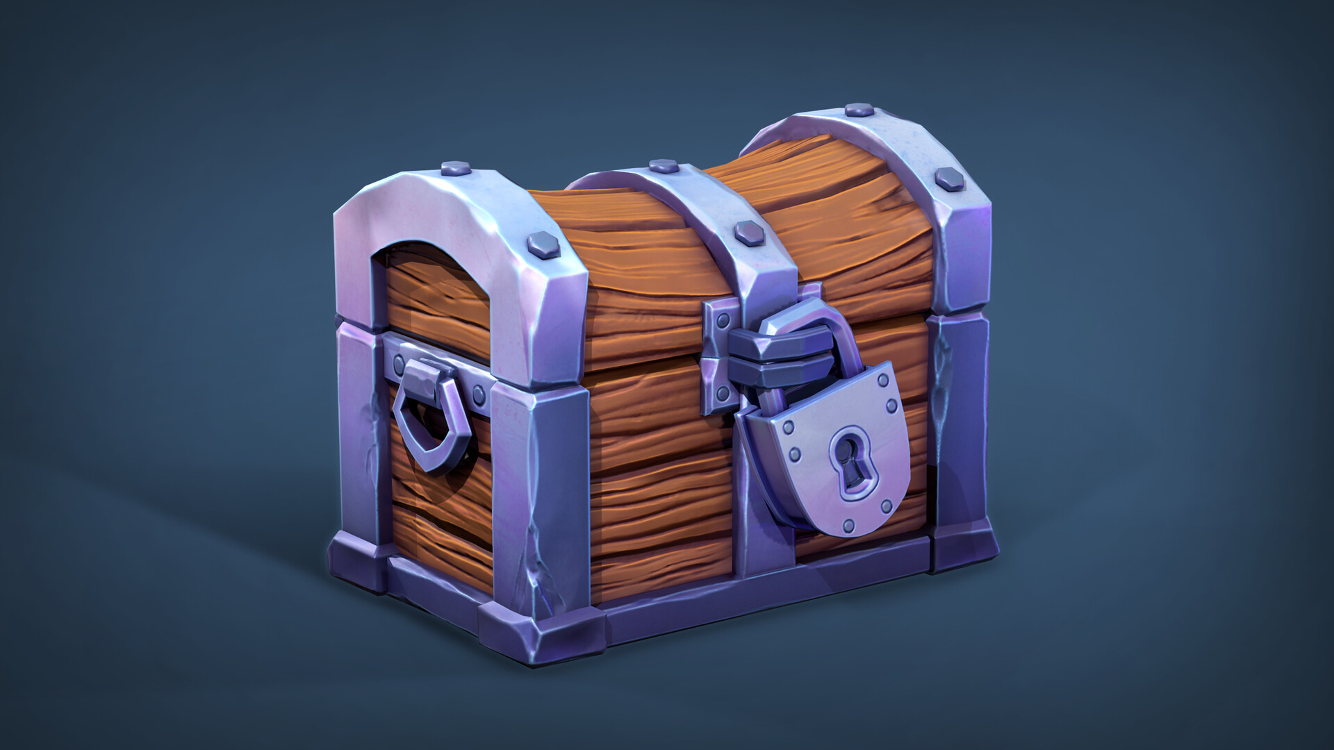 ArtStation - Stylized Chest Asset - Project 04'