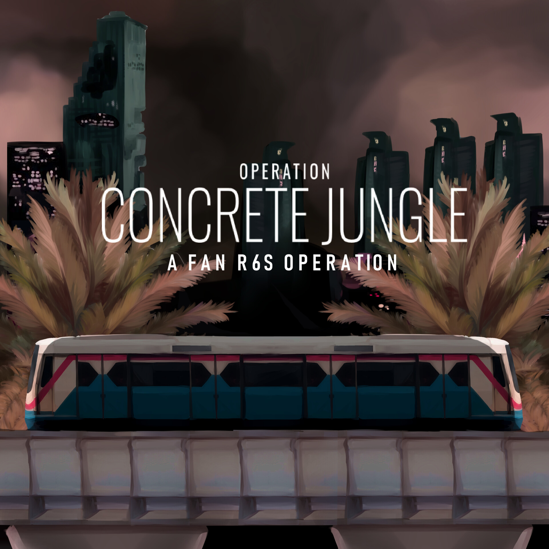ArtStation - Operation Concrete Jungle: A Fan R6 Operation Concept (2019)