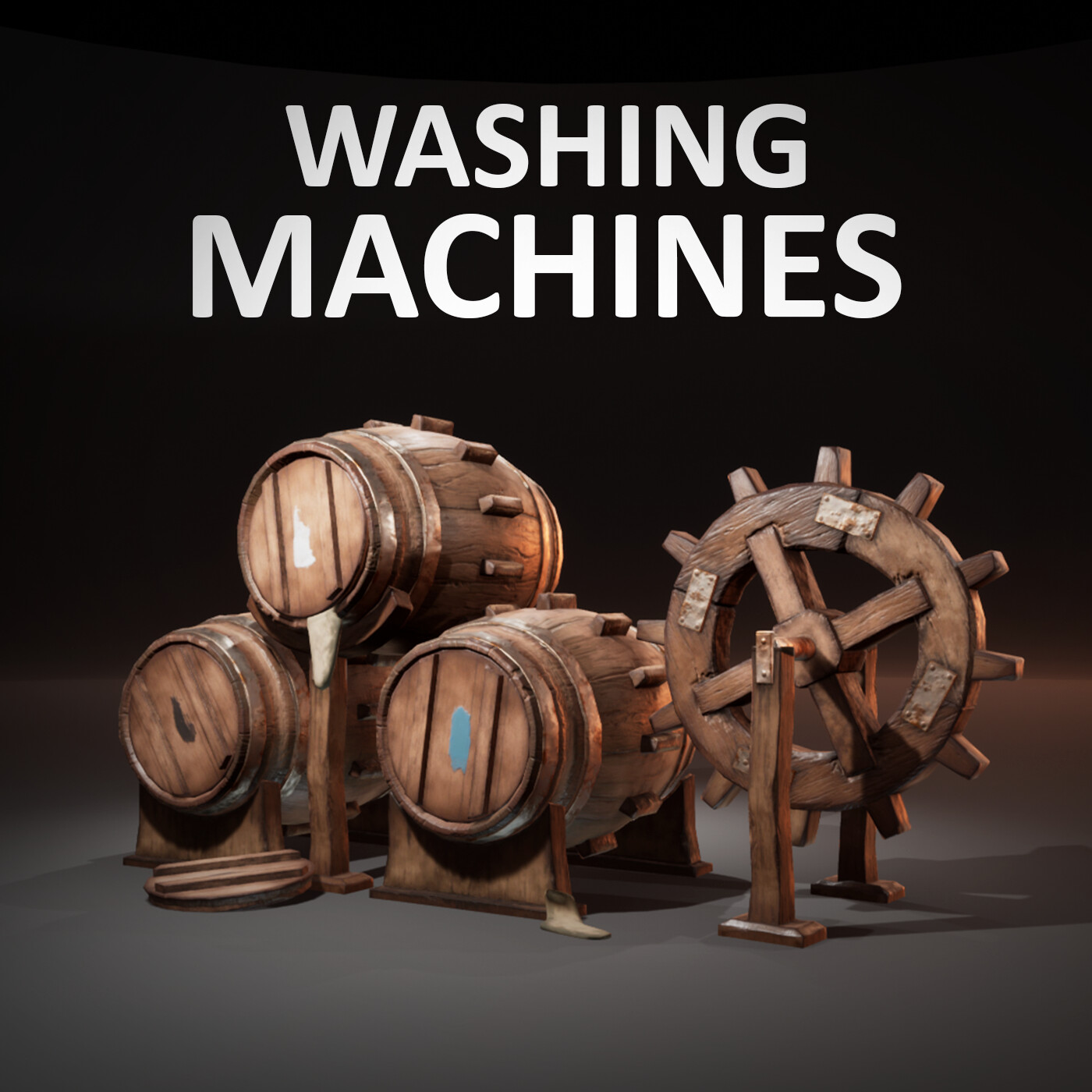 ArtStation - Medieval washing machines