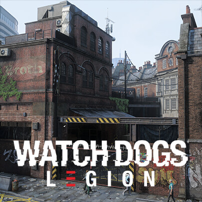 ArtStation - Watch Dogs Legion - London Necropolis