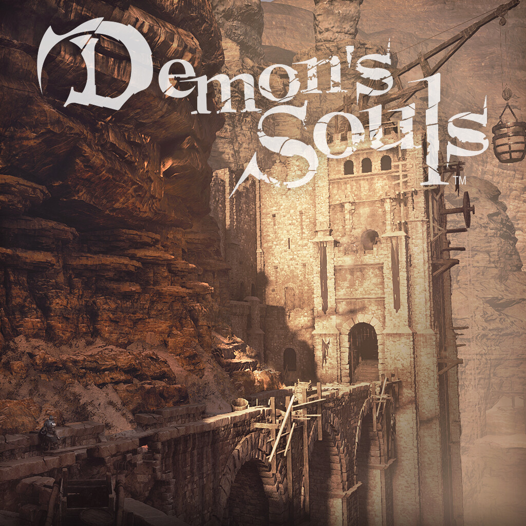 ArtStation - Demon's Souls - Stonefang Mine