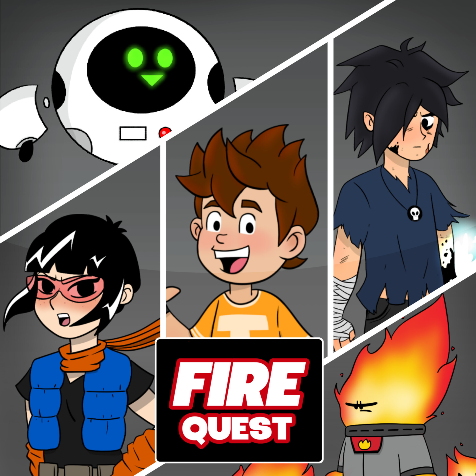 ArtStation - Fire Quest: Character Line-Up