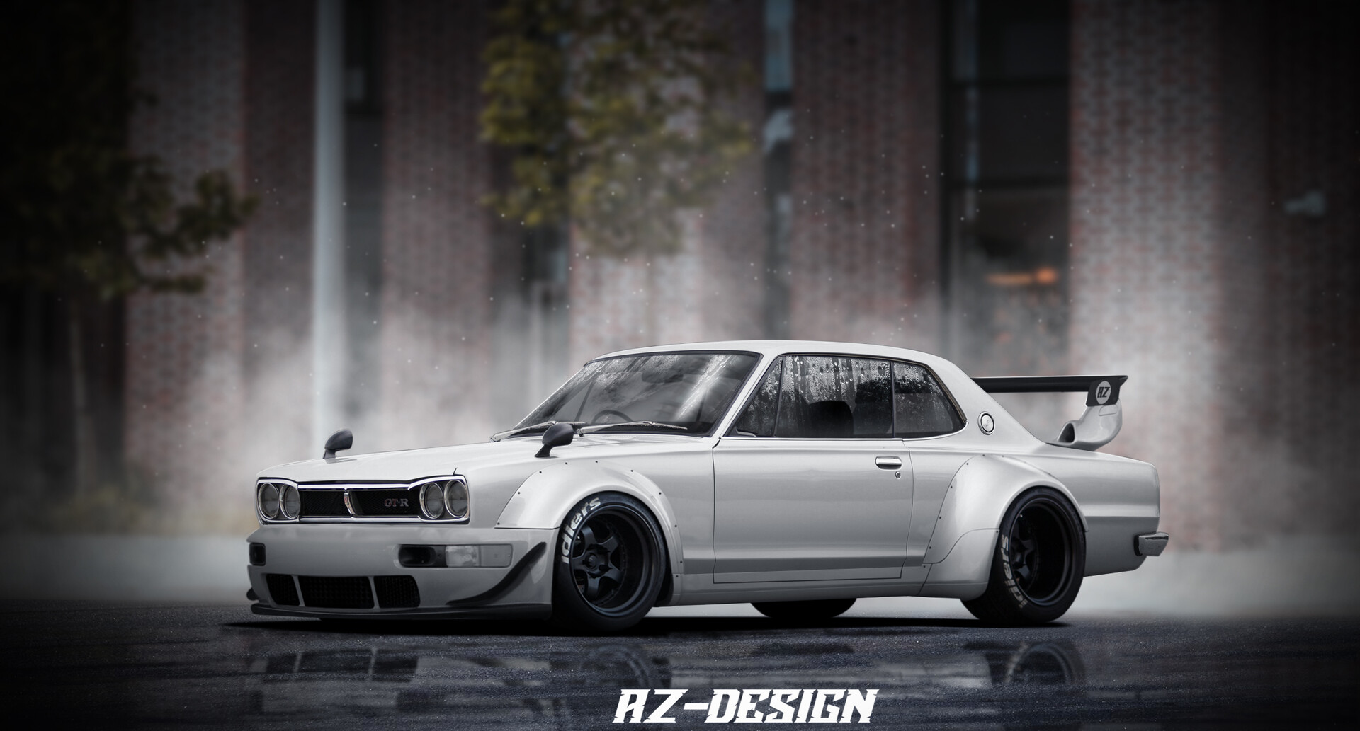 ArtStation - RWB-Skyline GT-R