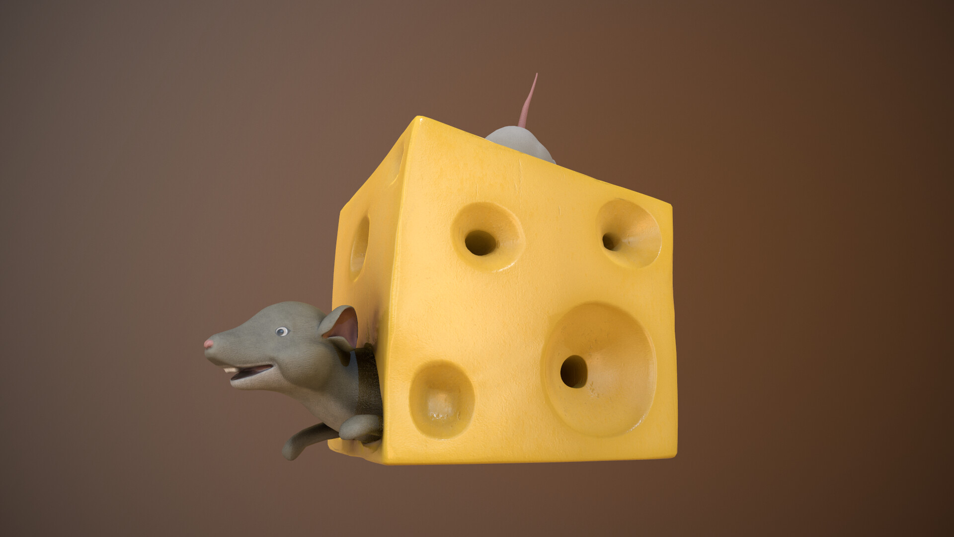 ArtStation - Cheesy Mouse