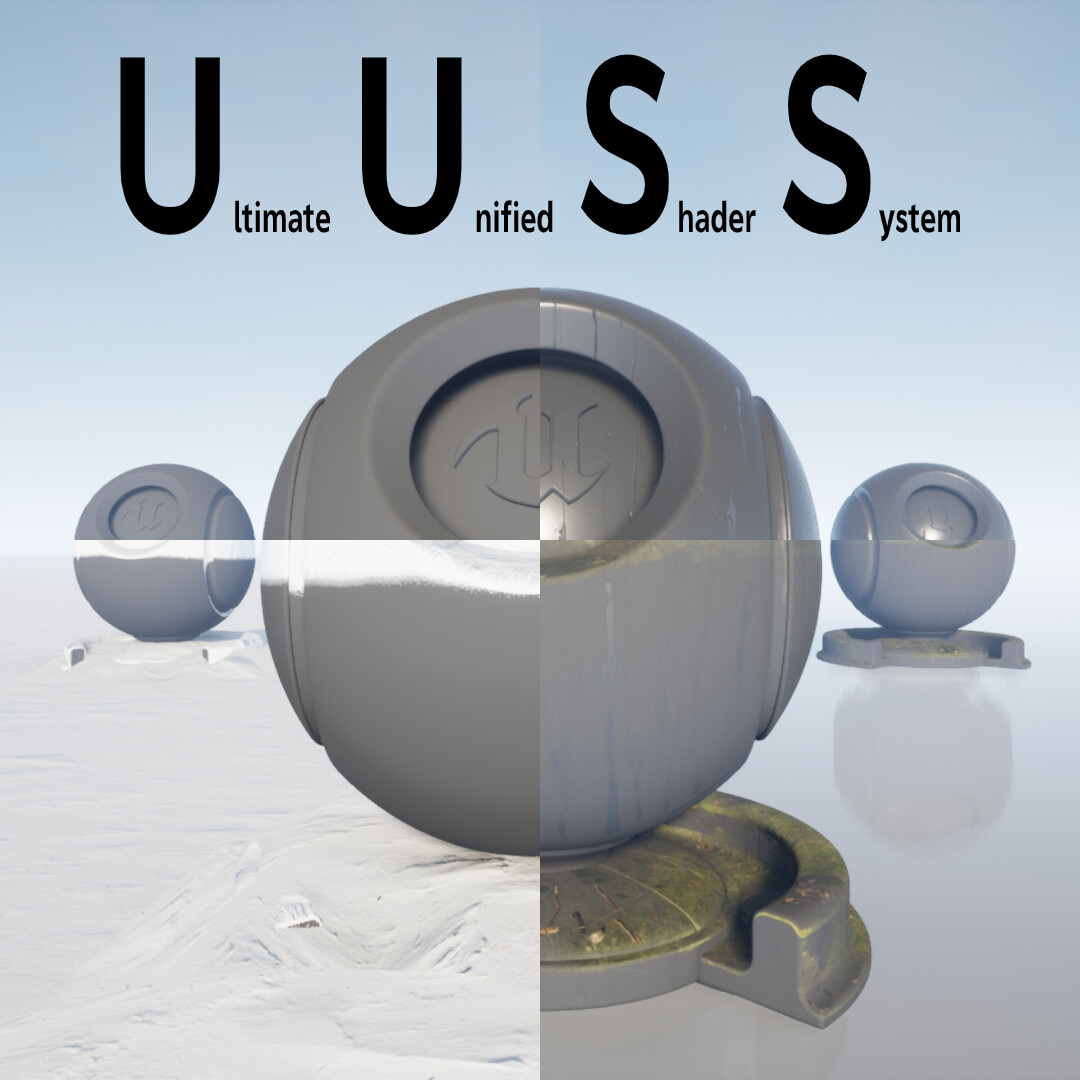 ArtStation - Ultimate Unified Shader System (UE4)