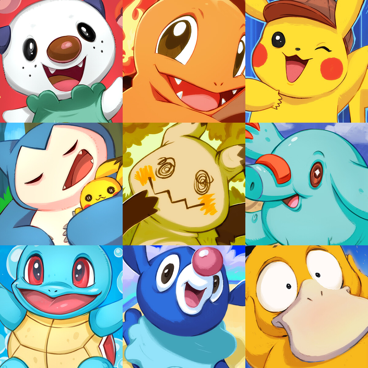 ArtStation - Pokemon Fanart Character Illustrations