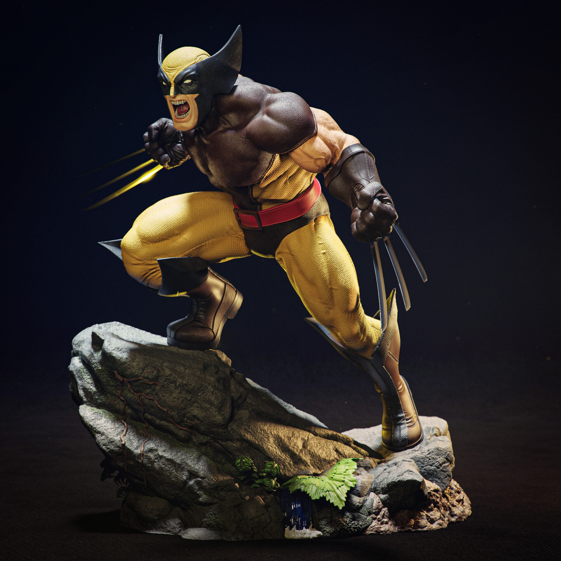 ArtStation - Wolverine (Brown Uniform)