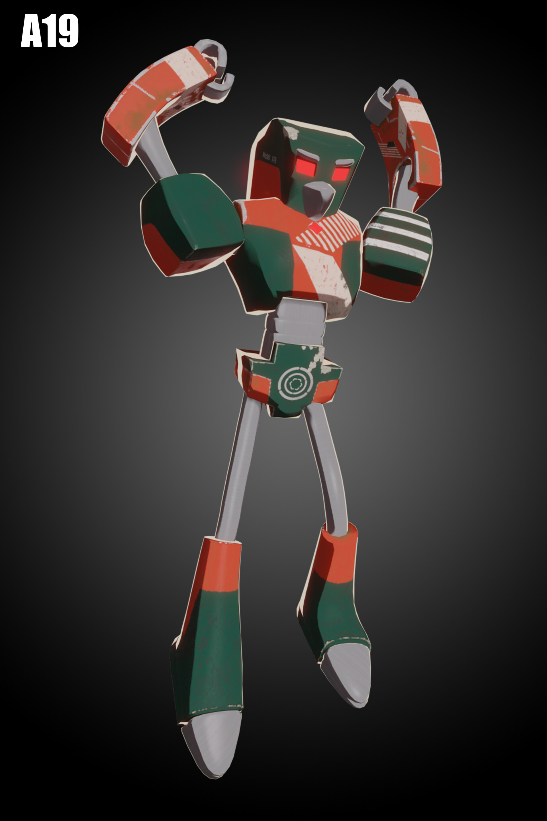 ArtStation - A19 Robot