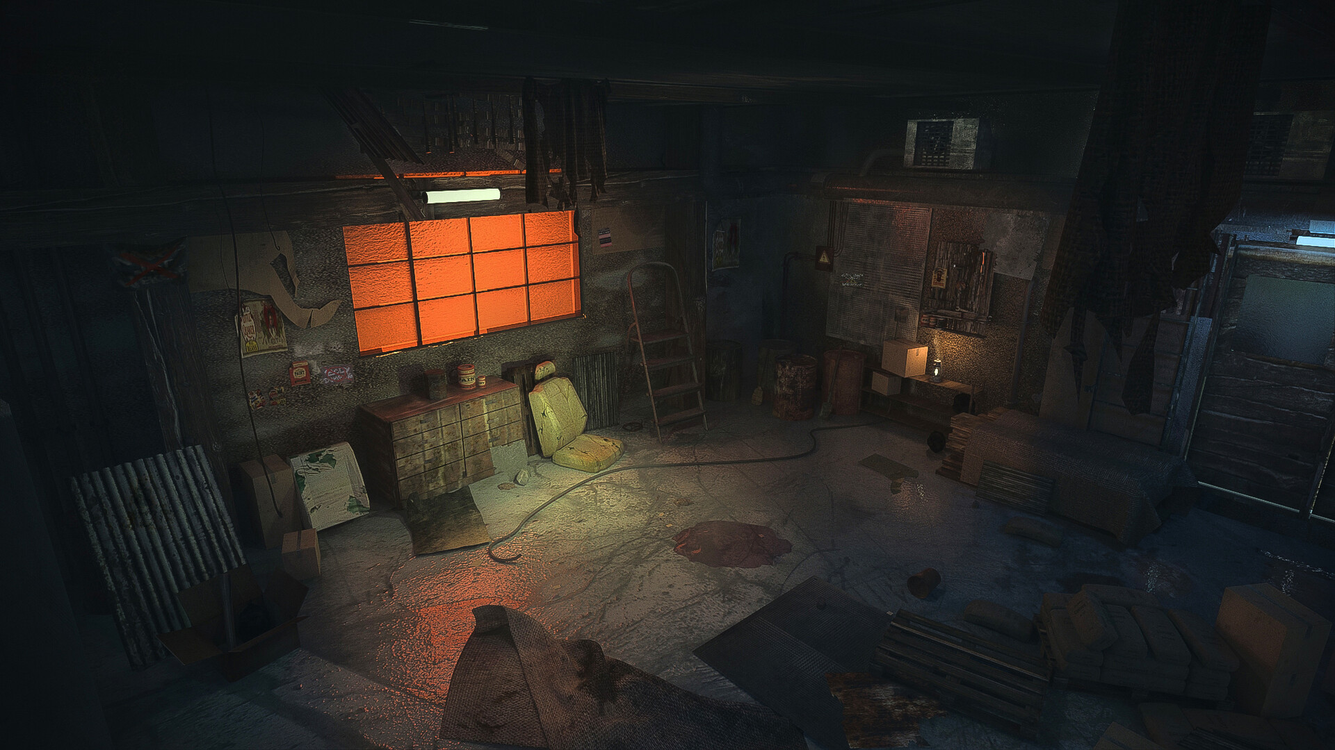 ArtStation - Basement Scene