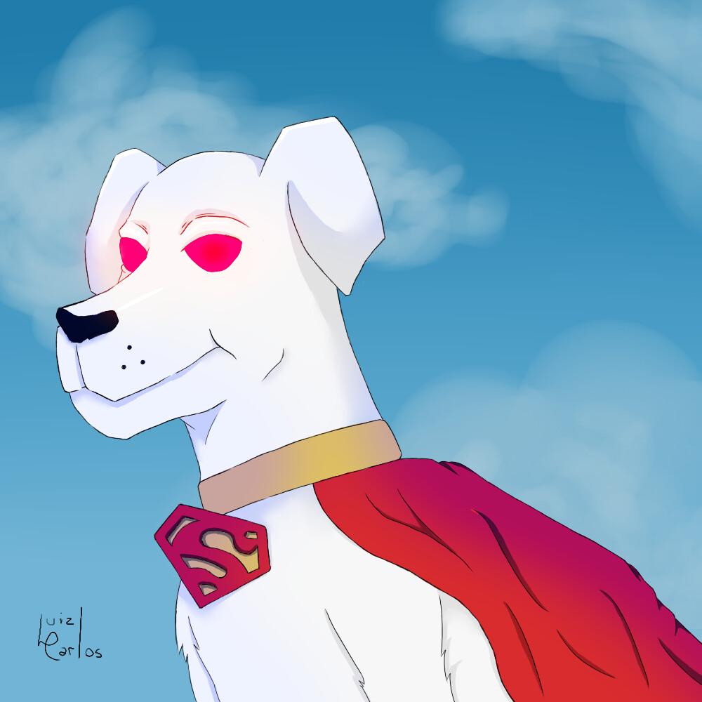 ArtStation - Kripto, the superdog
