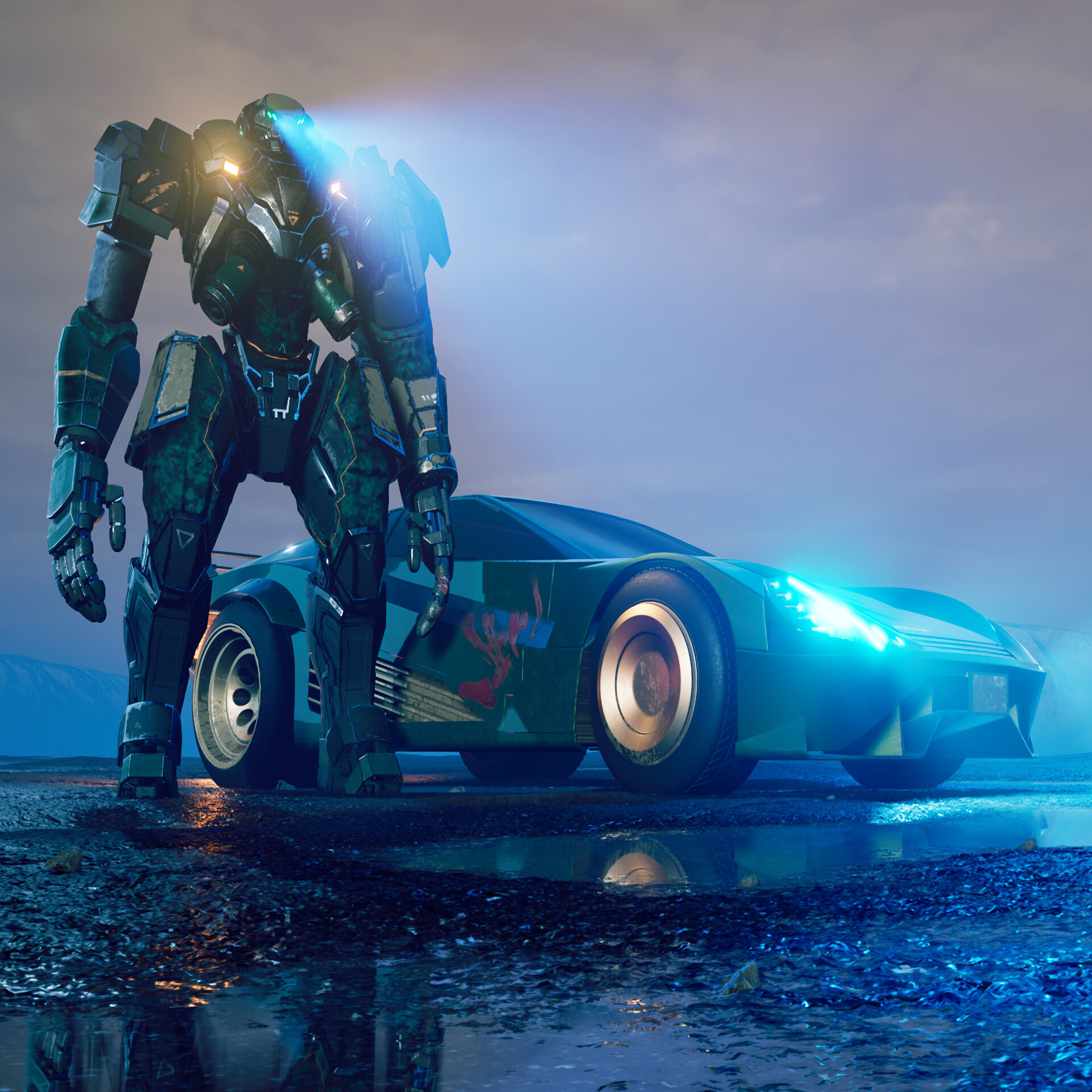 ArtStation - UE4学习_作品练习