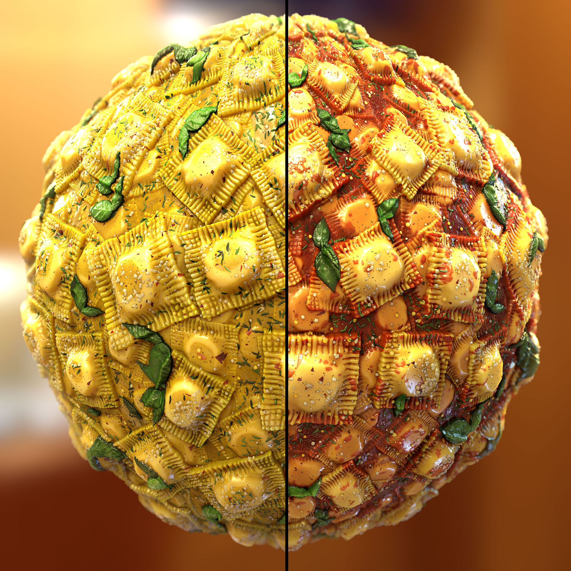 ArtStation - Homemade Ravioli