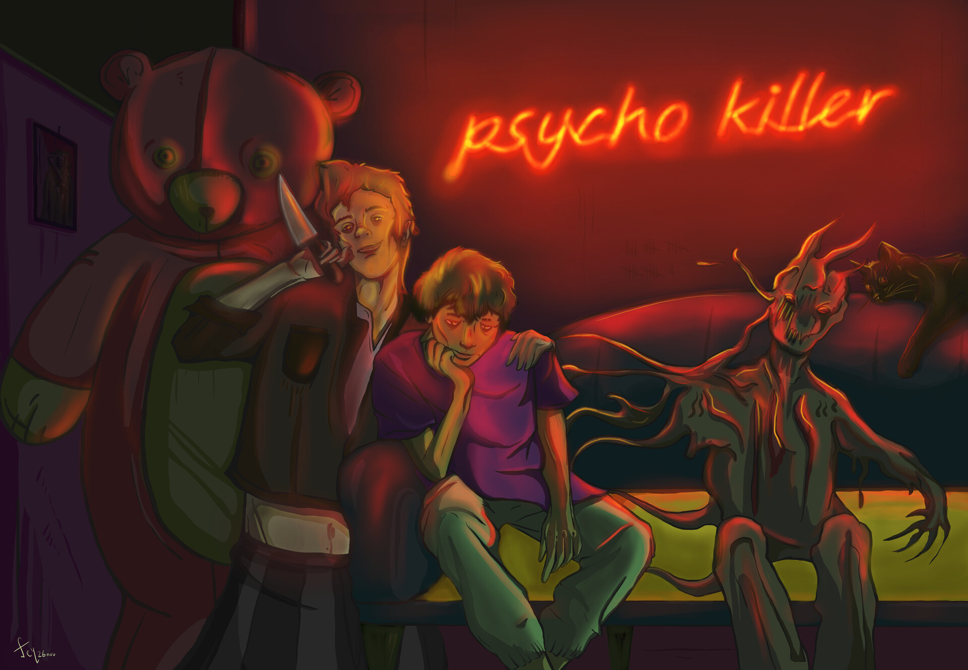 ArtStation - Psycho killer club