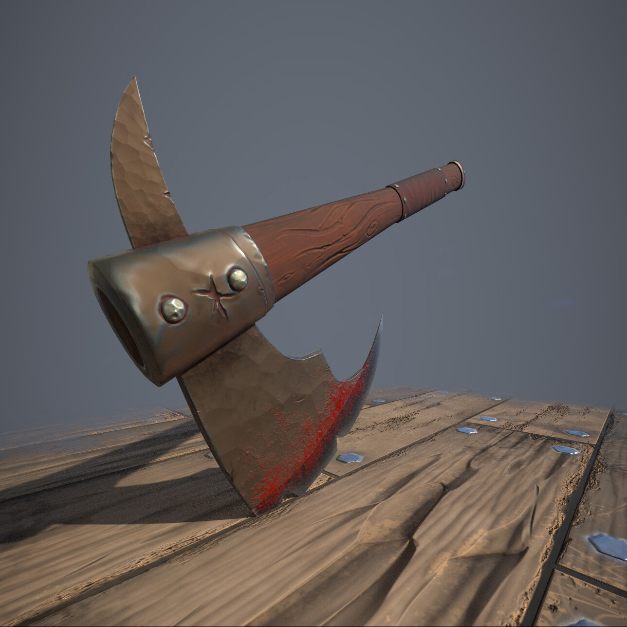 ArtStation - Orc Axe - Krush pach