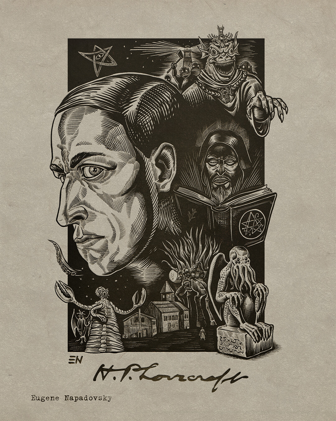 ArtStation - H. P. Lovecraft's Creatures