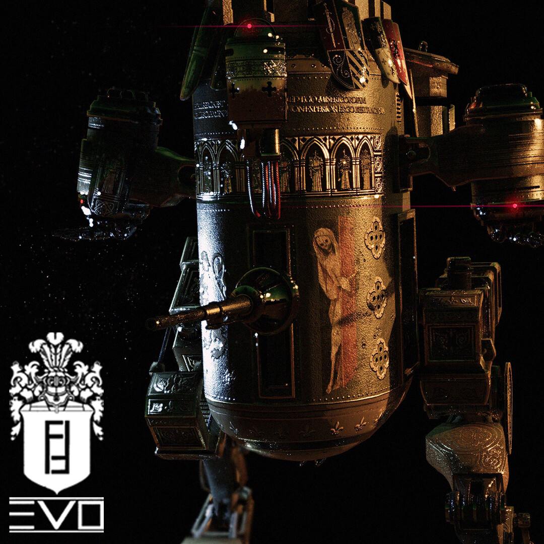 ArtStation - Medieval Mecha from EVO - Shards From The Forge Vol. 1