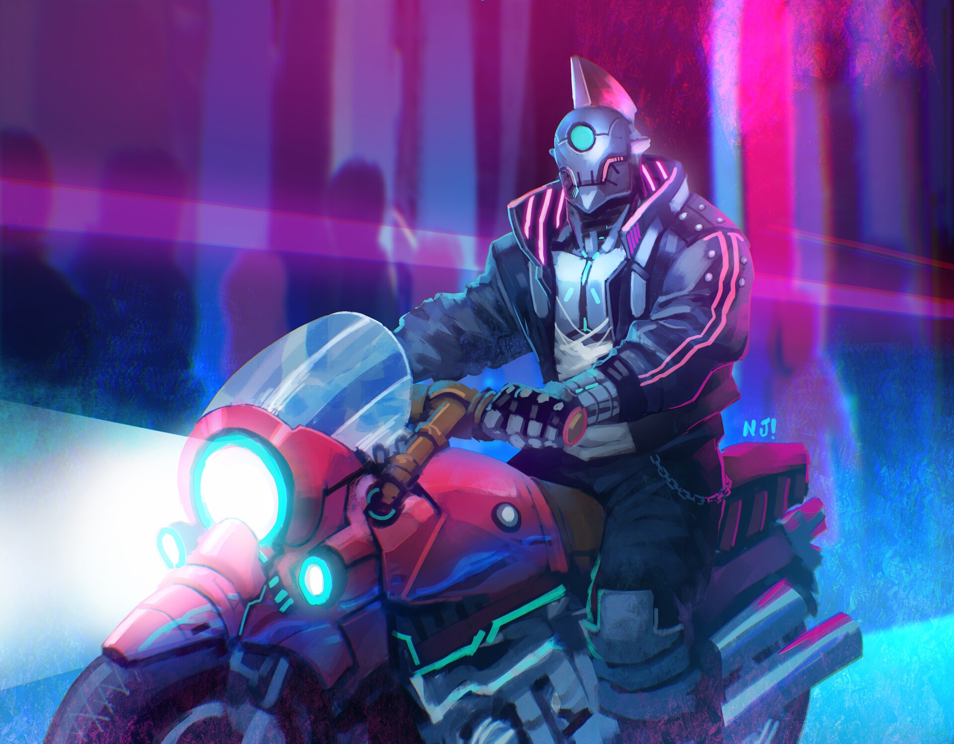 ArtStation - Future punk