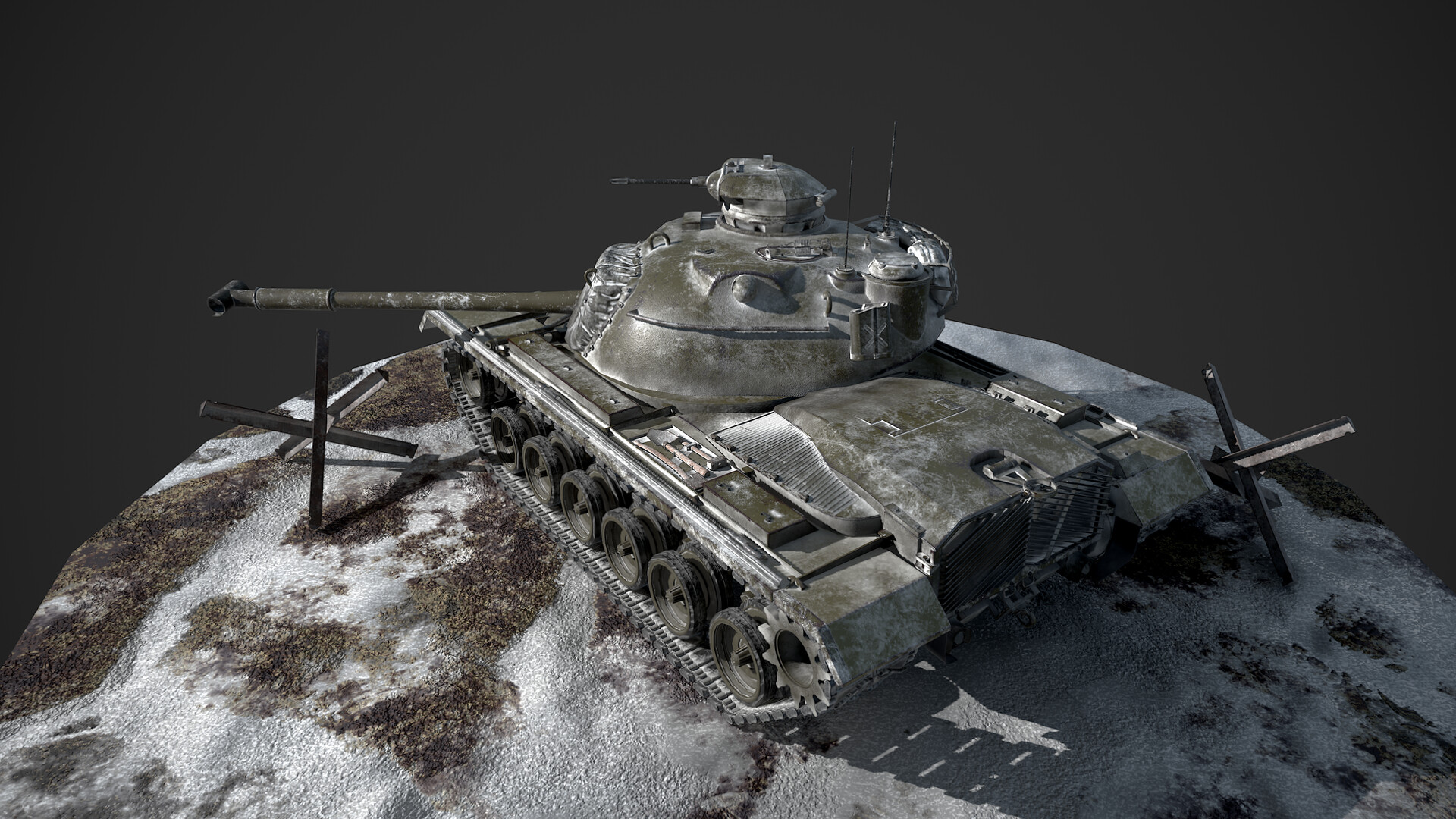 ArtStation - M48 Patton and skin