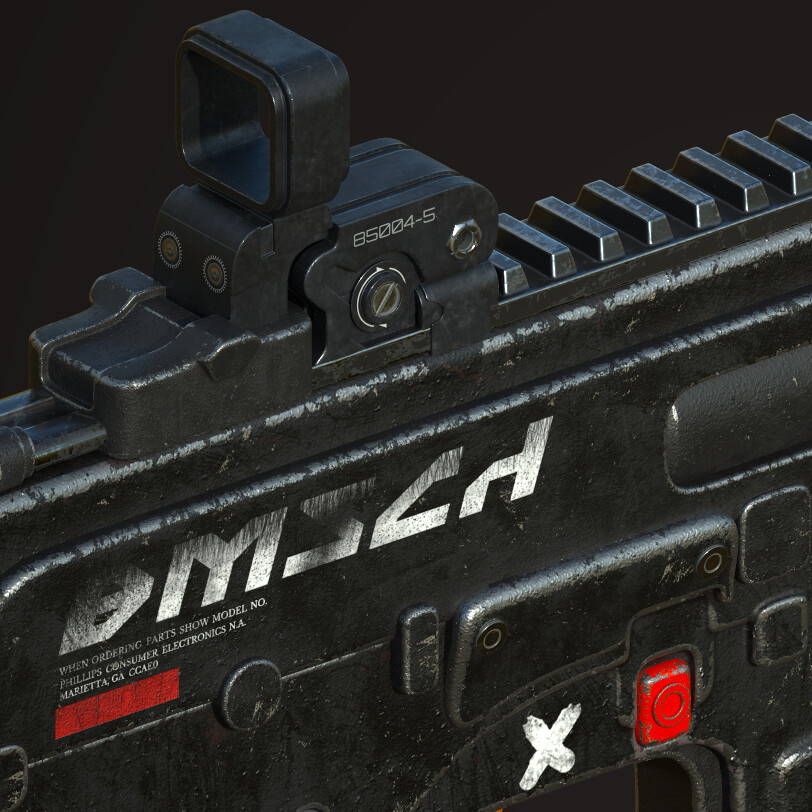 ArtStation - BMSCH Sub-Machine Gun