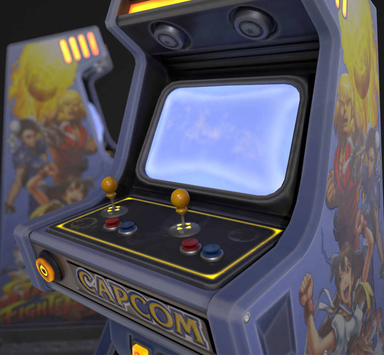 ArtStation - Stylised Arcade Street Fighter