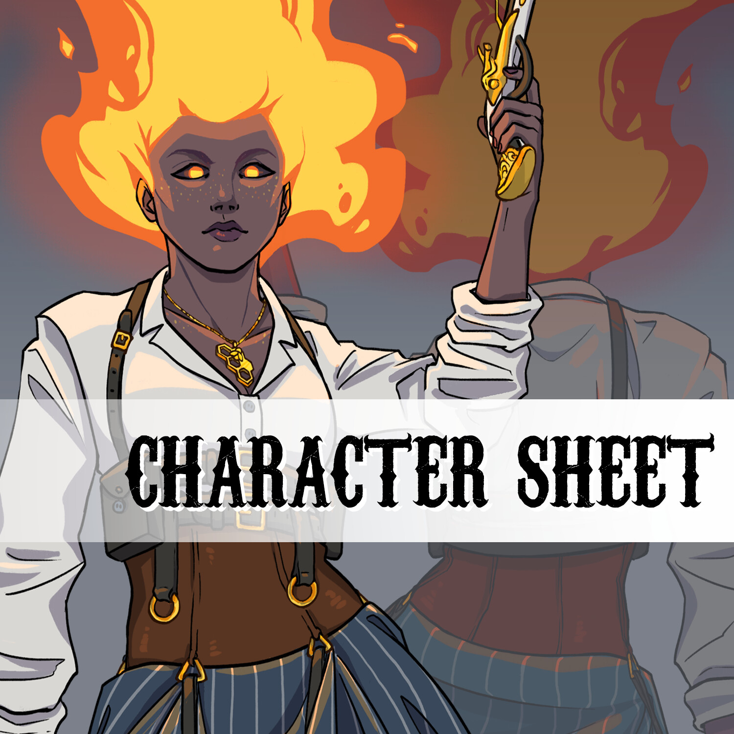 ArtStation - Hotshot - Character Sheet