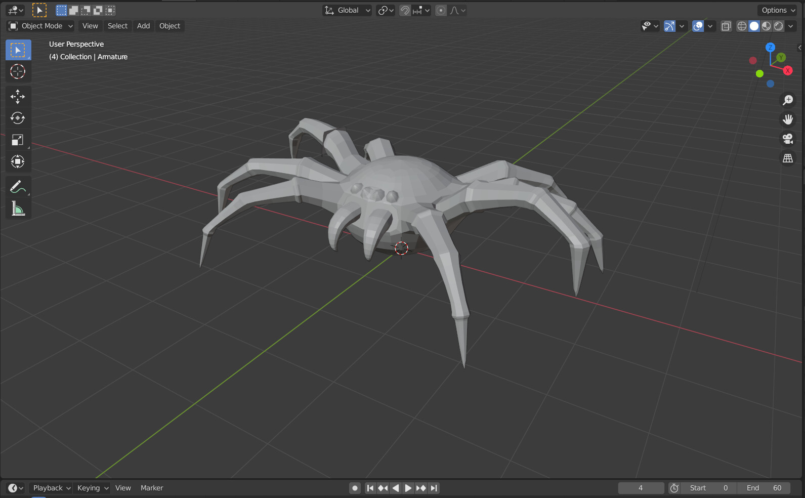 ArtStation - SpiderWalkCycle