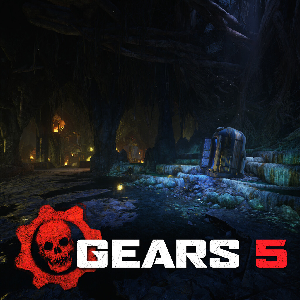 ArtStation - Gears 5 - Nexus Multiplayer Map