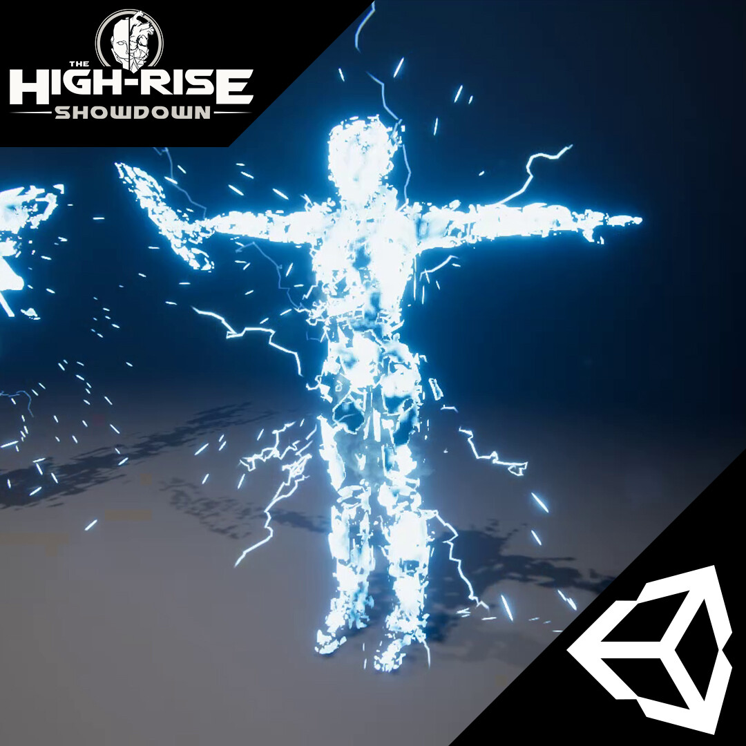 ArtStation - The High-Rise: Showdown - Enemy Disintegration VFX (2020)