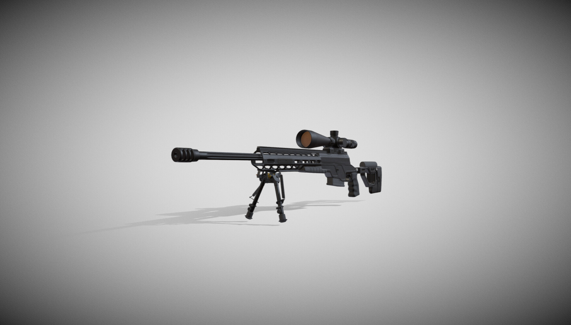 ArtStation - Sniper Rifle ORSIS F-17 for render