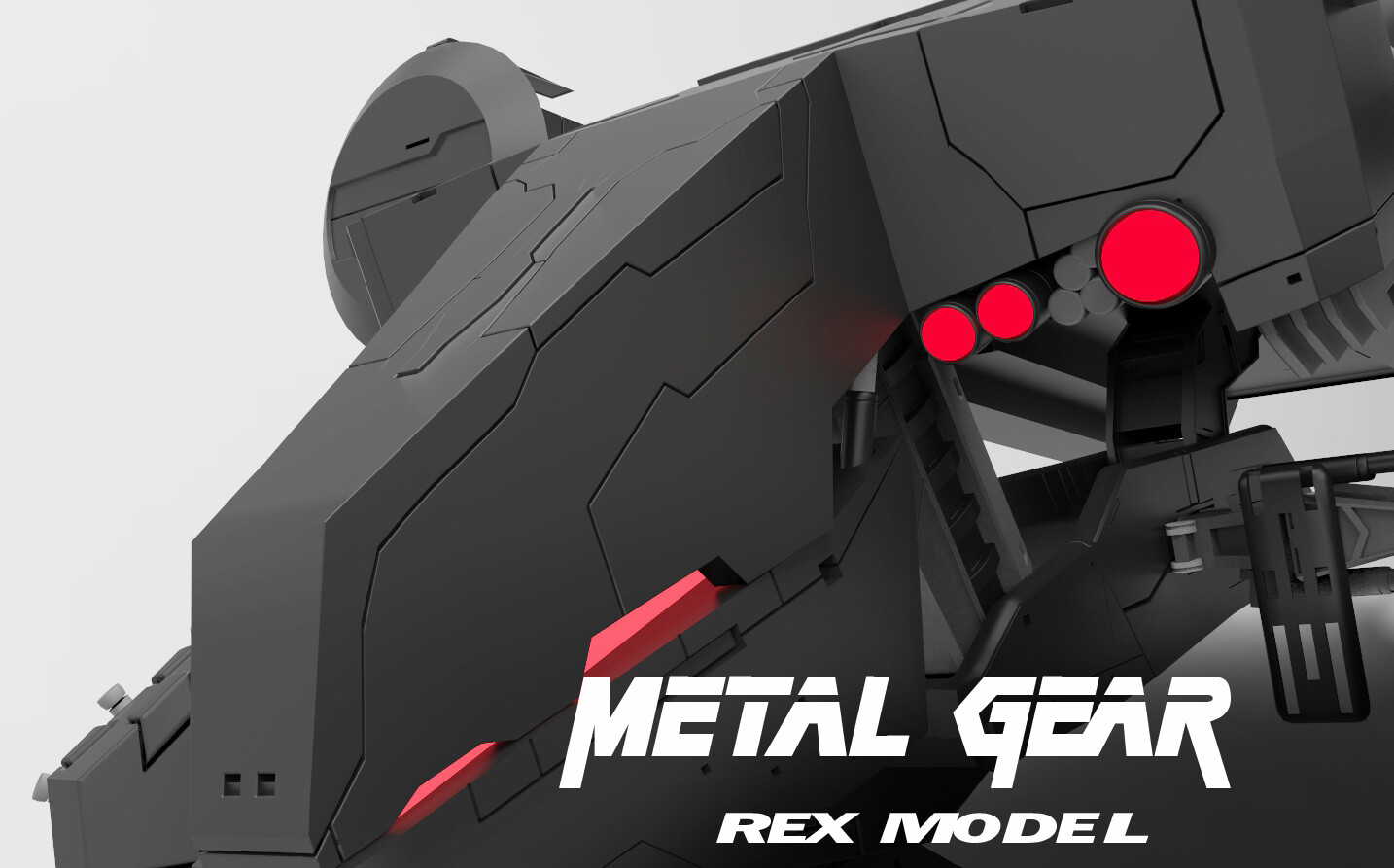 ArtStation - Metal Gear Rex Fan Art