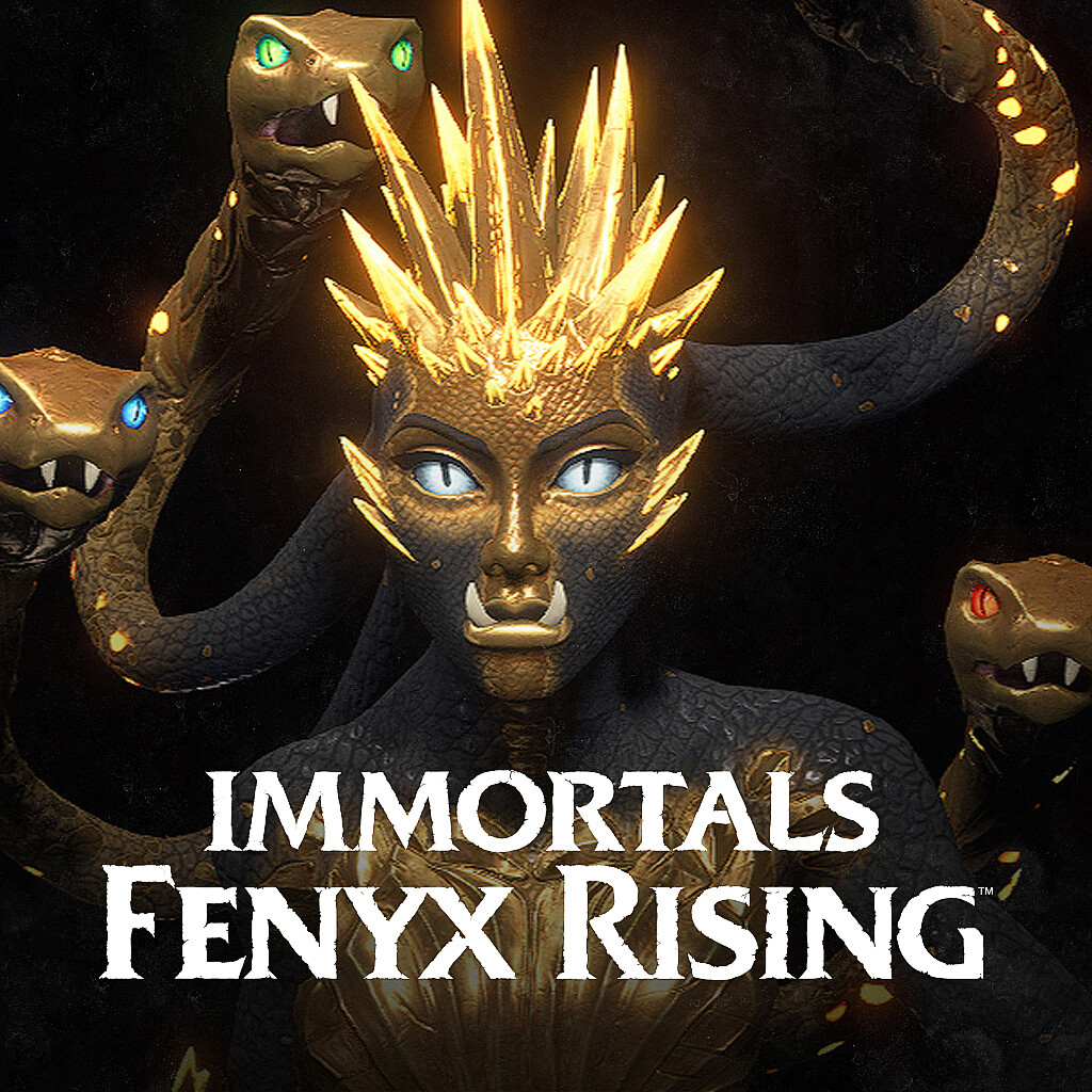 ArtStation - Immortals Fenyx Rising - Medusa