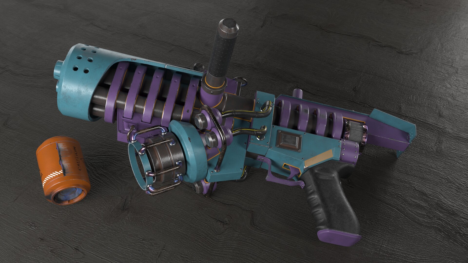 ArtStation - Geist Assault Rifle - GAR