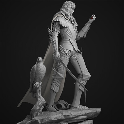 ArtStation - Griffith Statue