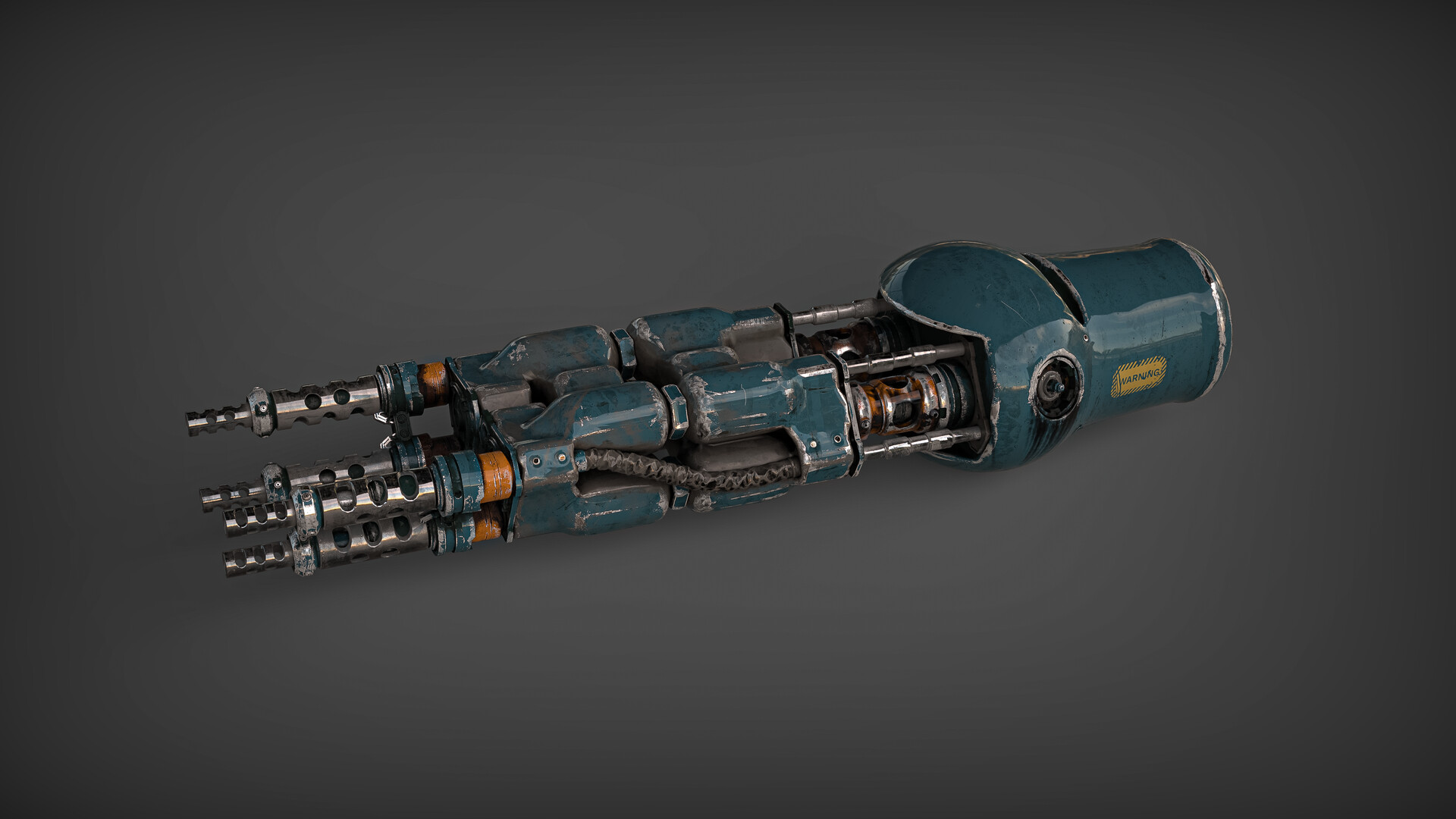 ArtStation - Robot Machinegun