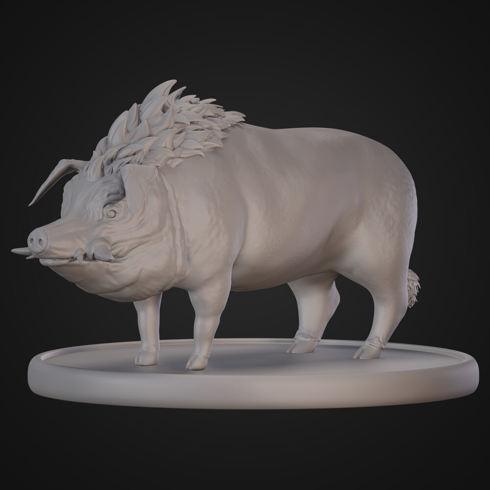 ArtStation - Pigs
