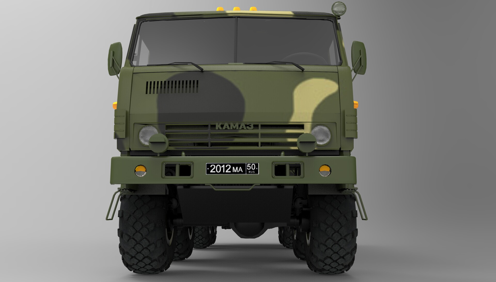 ArtStation - Military KAMAZ 6350