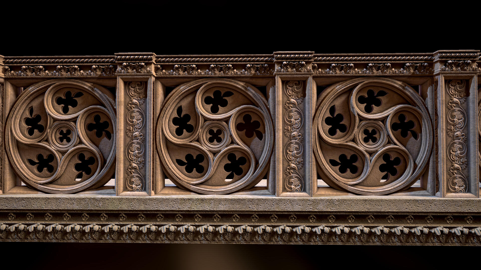 ArtStation - Stone building decorations