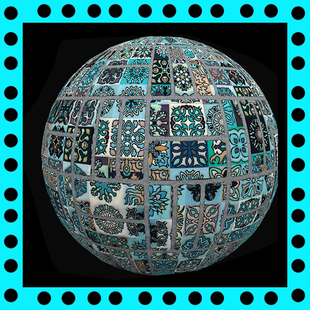 ArtStation - Tile 80s Material Design 19