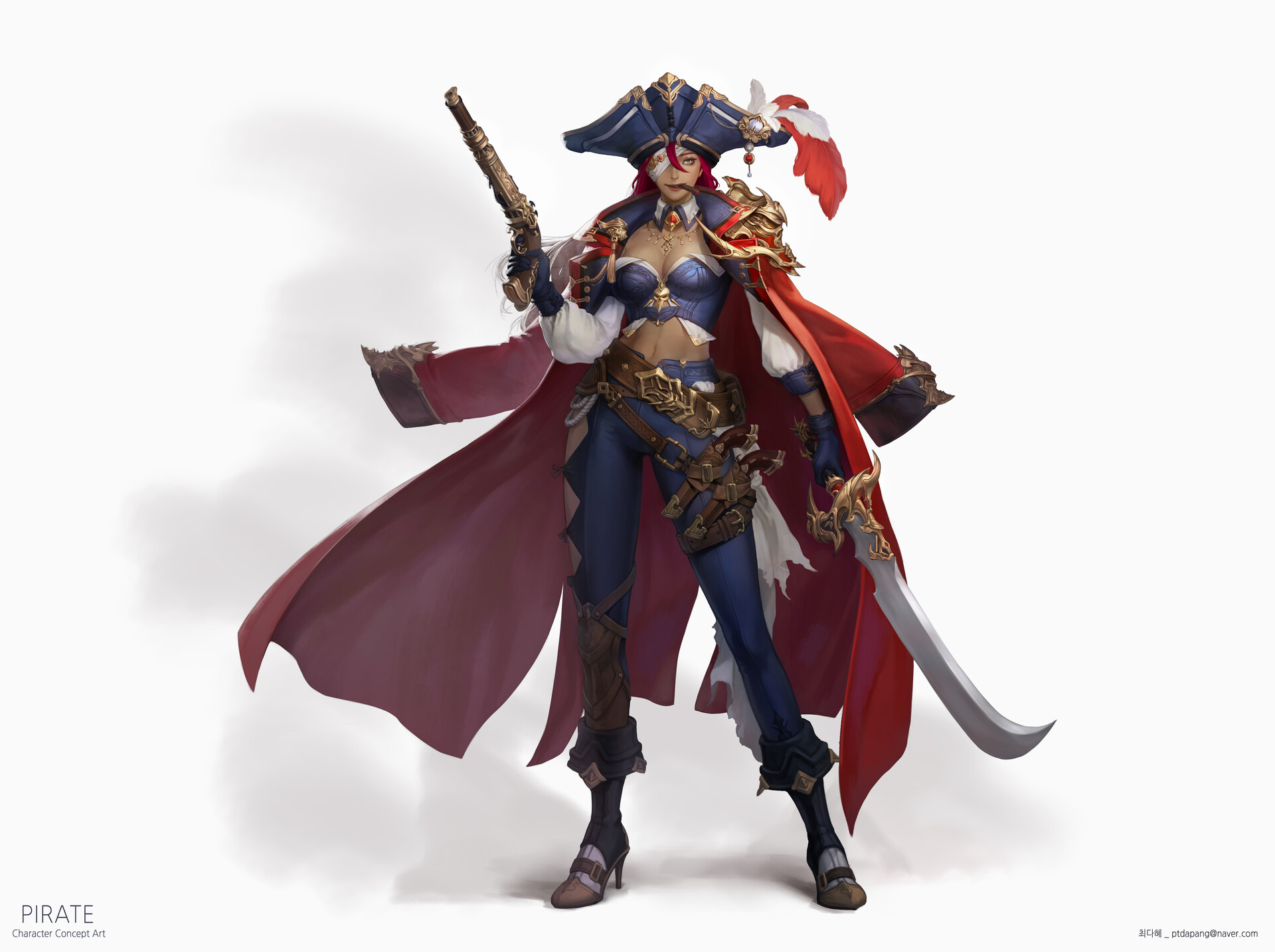 ArtStation - Character Concept Art - [ Pirate ]