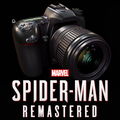 ArtStation - Spider-Man Remastered: DSLR Camera