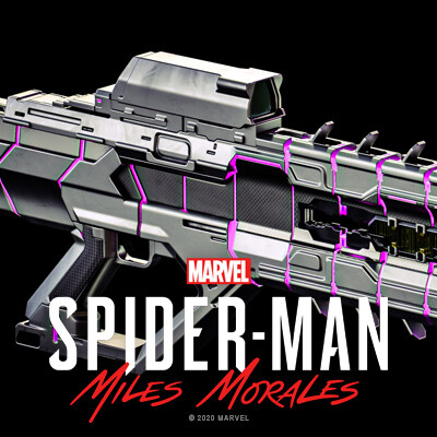ArtStation - Spider-Man: Miles Morales Rifle