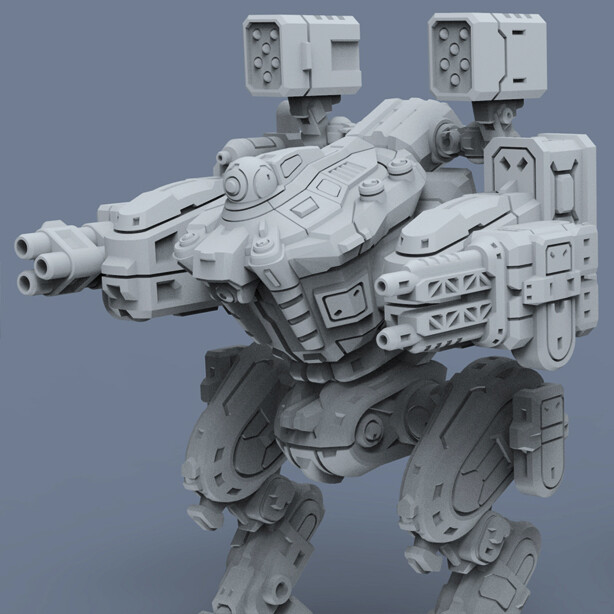 ArtStation - SHATTERED VOID - MECH 2