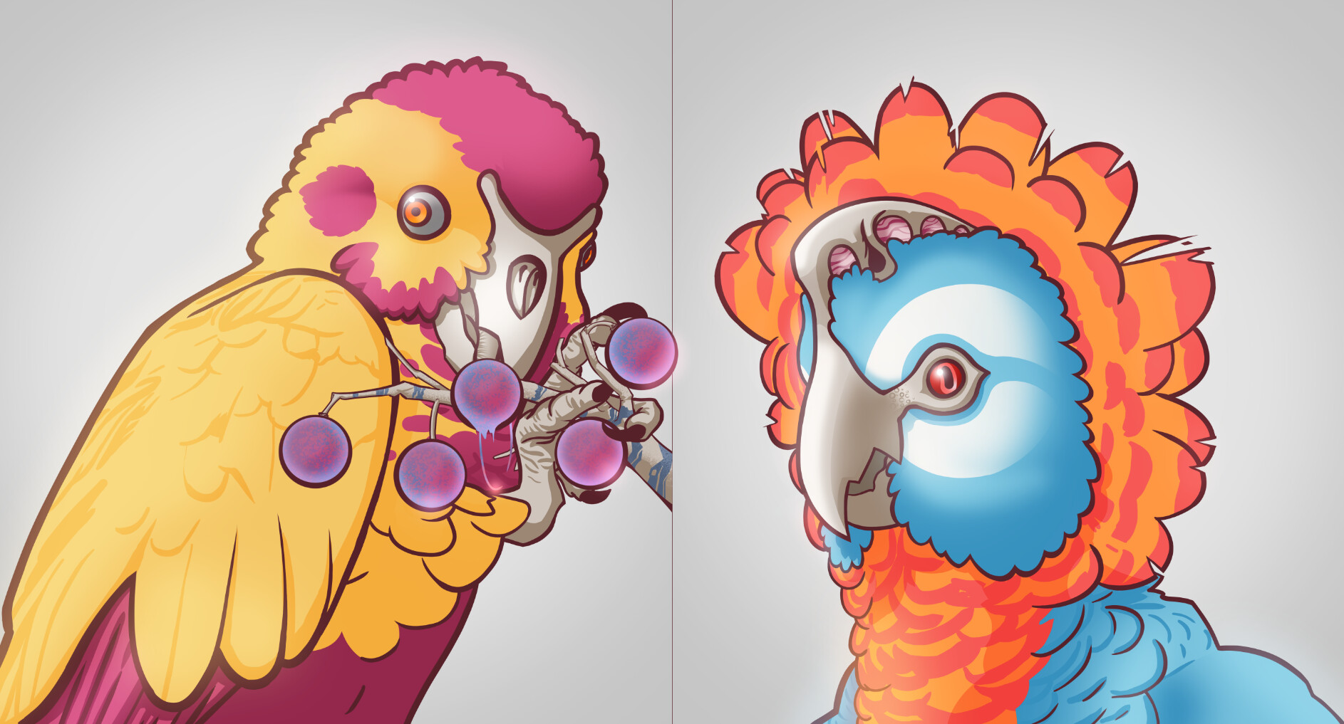 ArtStation - Tropical Birds