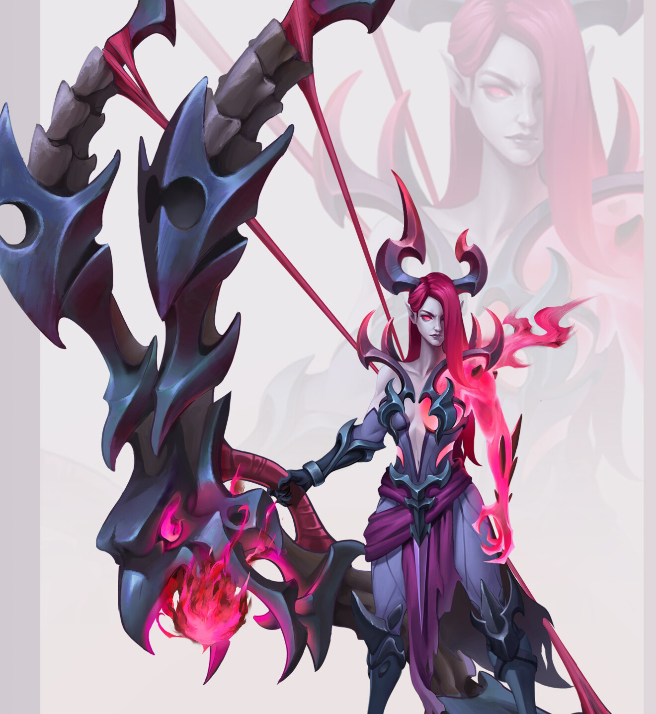 ArtStation - Evelyn - The arrow of revenge