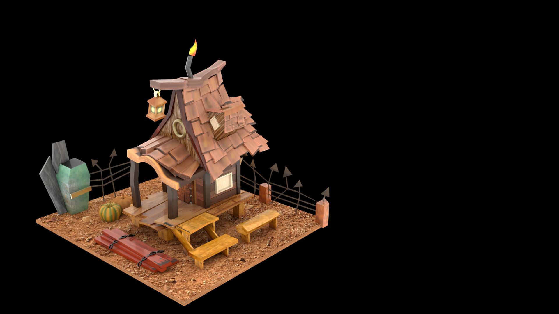 ArtStation - isometric modeling